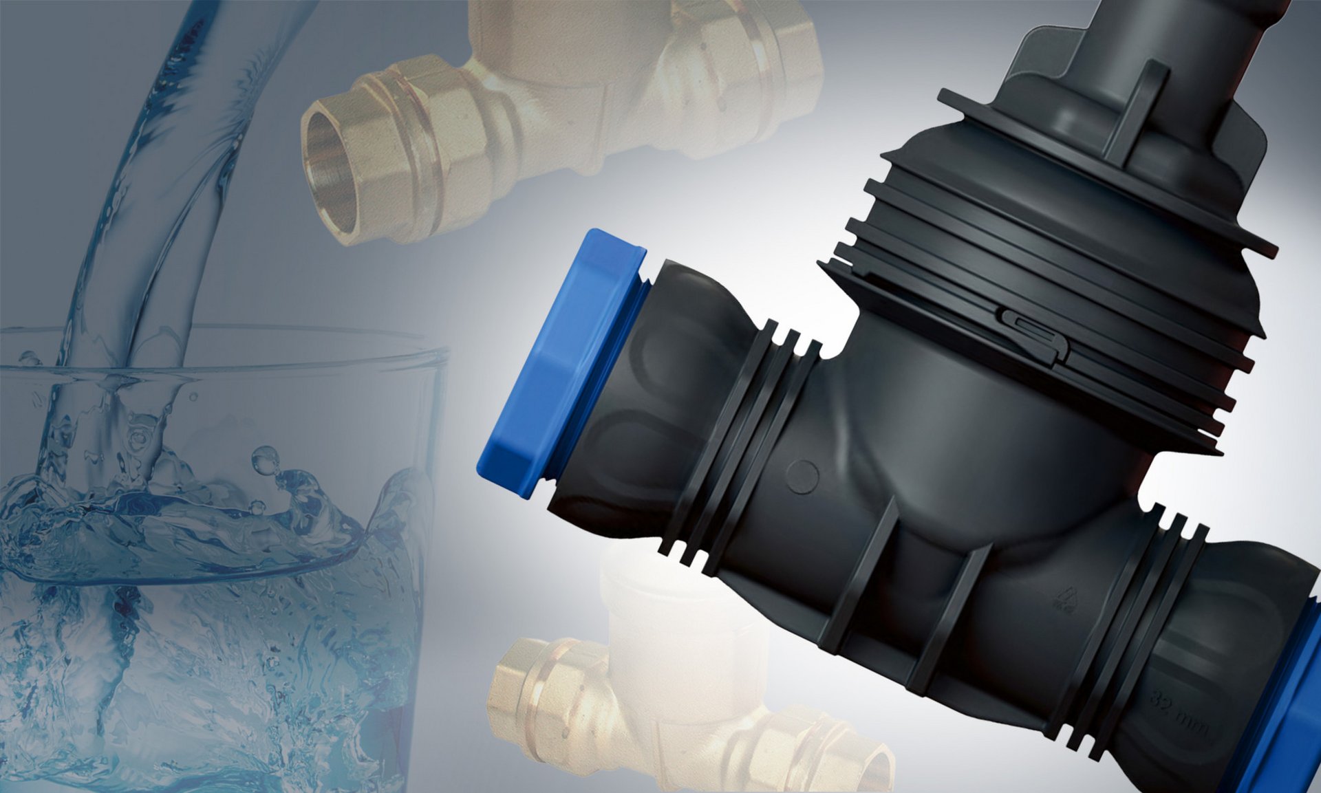 Drinking water safety without brass – up to 65% less expensive thanks to EMS