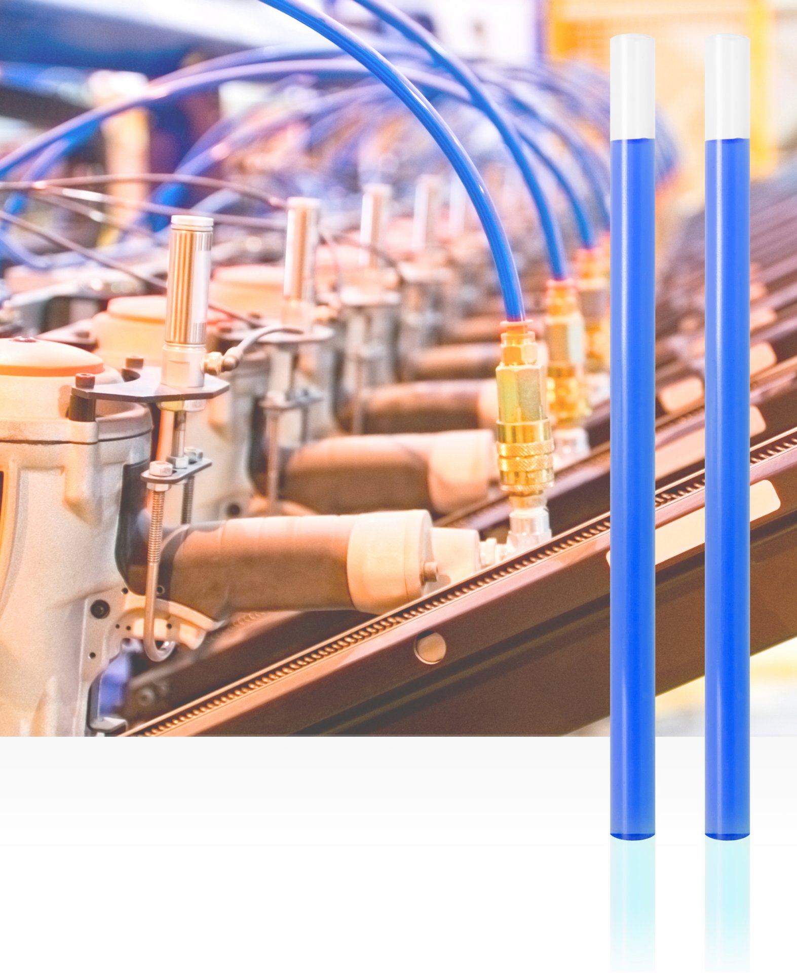 Transparentes GreenLine Bio-Polyamid für Rohre